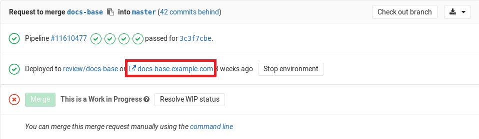 Index · Environments · Ci · Help · GitLab